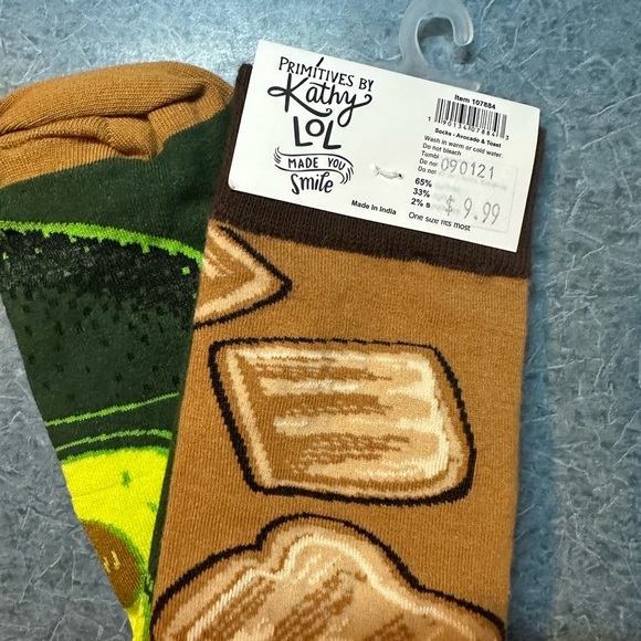 kathy lol socks | Underwear & Socks | Sock Avocado Toast Nwt | Poshmark